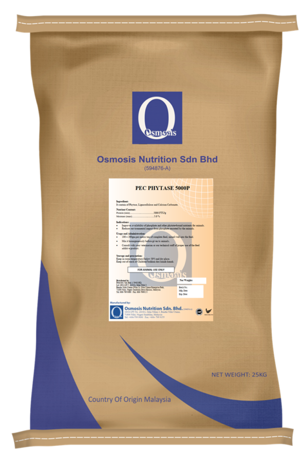 Osmosis Nutrition - PEC Phytase 5000P » PeterLabs Holdings Berhad